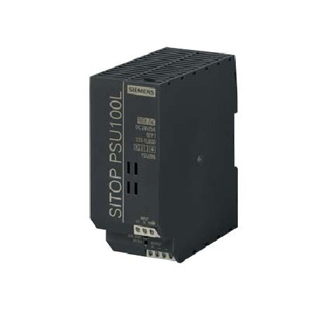 SIEMENS SITOP PSU100L 24VDC STABILIZED DIN-RAIL POWER SUPPLY | ManuAuto
